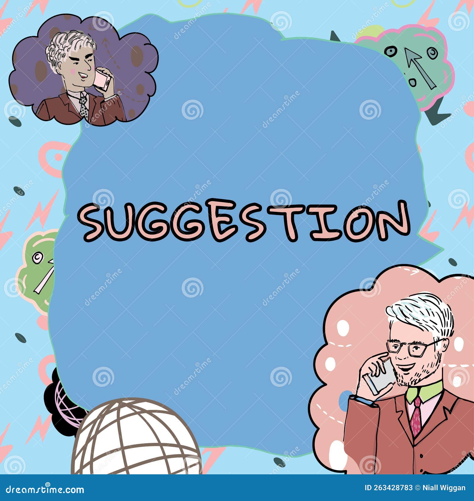 Conceptual Display Suggestion. Word for the Process of One Thought ...