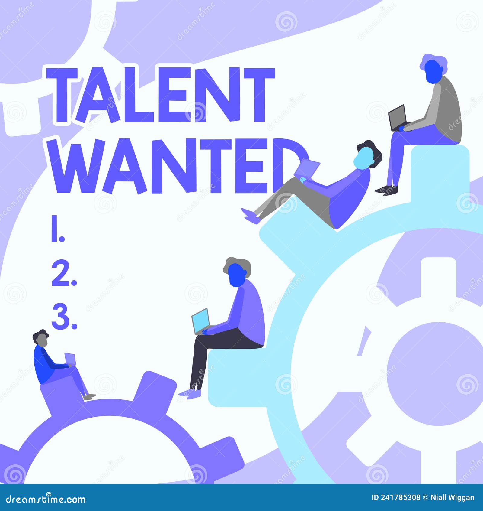 Conceptual Display Talent Wanted. Word for Method of Identifying and ...