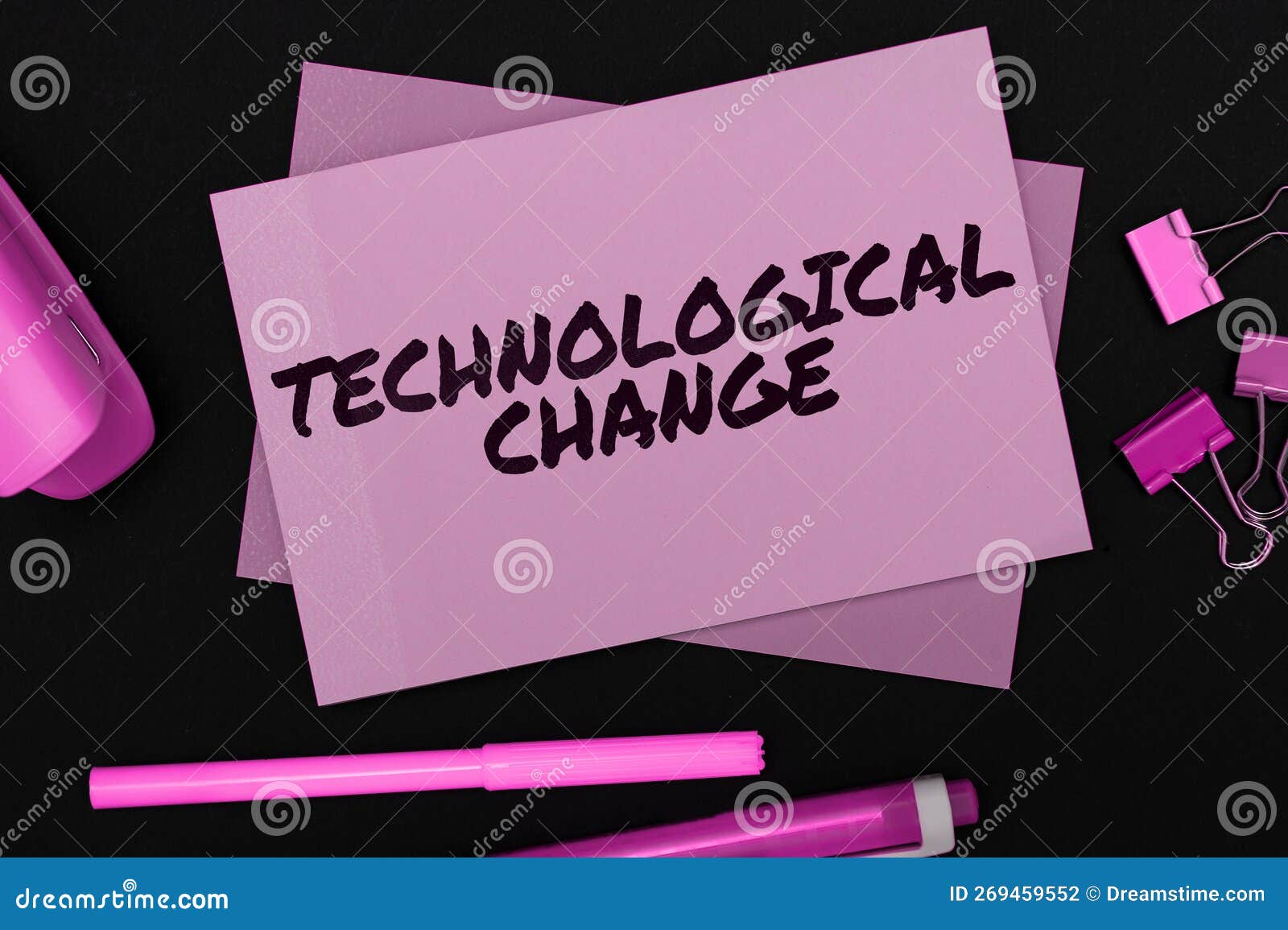 Conceptual Display Technological Change. Concept Meaning Increase in ...