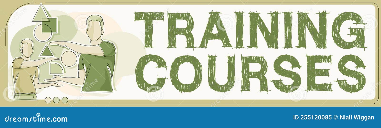 Text Caption Presenting Training Coursesis Series of Lessons or ...