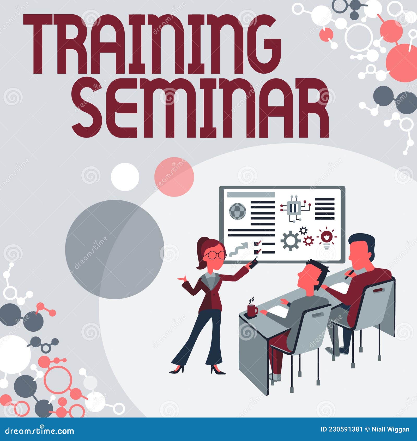 Text Sign Showing Training Seminar. Business Idea Academic Instruction ...