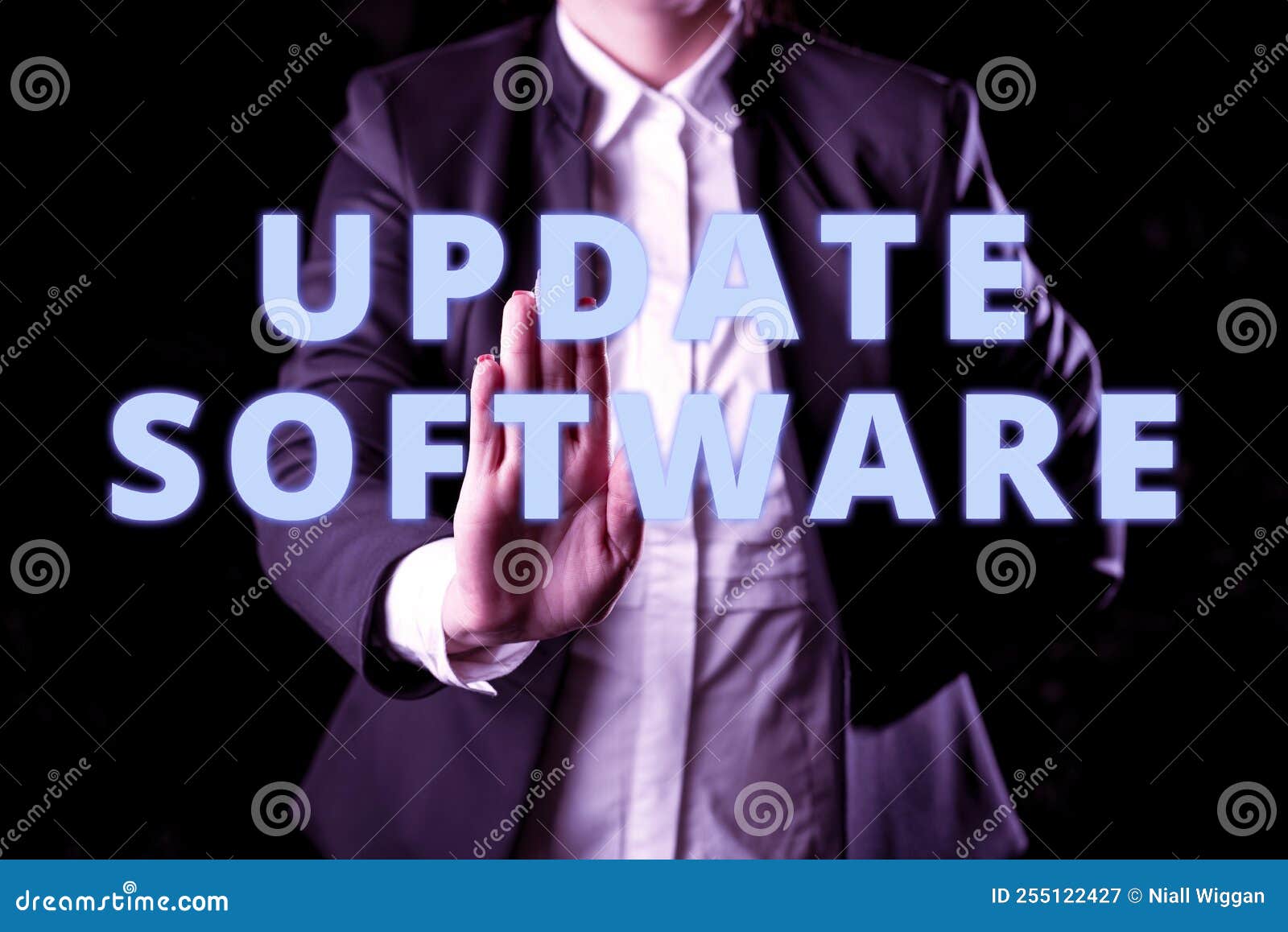 Conceptual Display Update Softwarereplacing Program with a Newer Version of Same Product ...