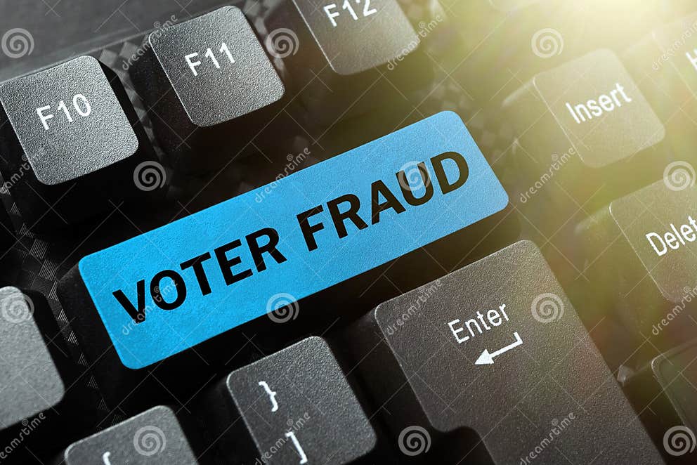Sign Displaying Voter Fraud. Business Showcase Formal Indication Choice ... Sign Displaying Voter Fraud. Business Showcase Formal Indication Choice ...