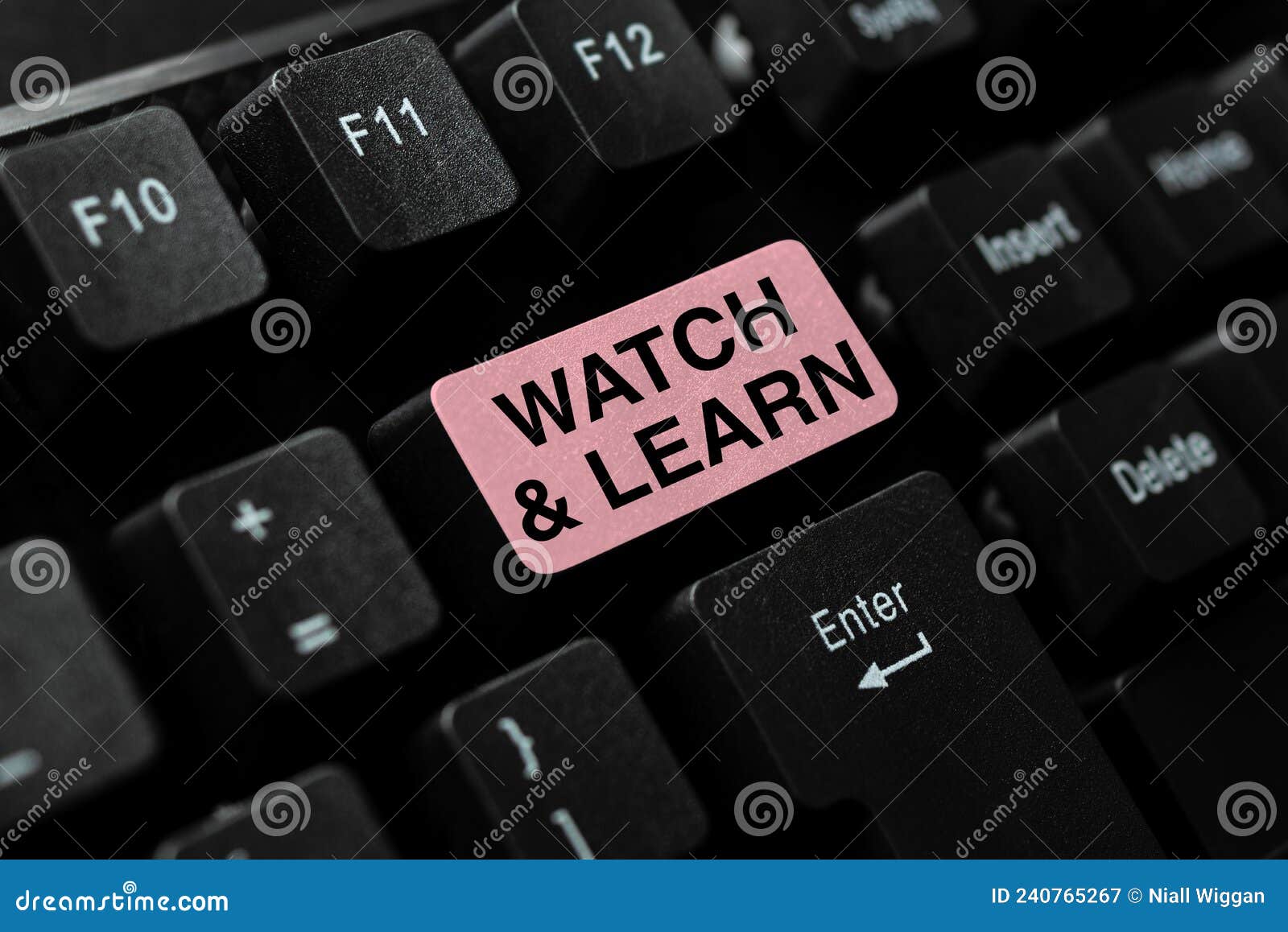 Conceptual Display Watch and Learn. Concept Meaning Watch and Learn ...