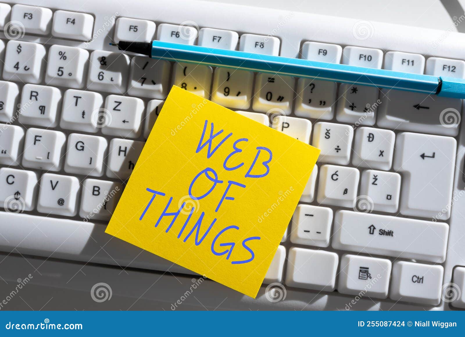 Conceptual Display Web of Things. Conceptual Photo Internet Technology ...