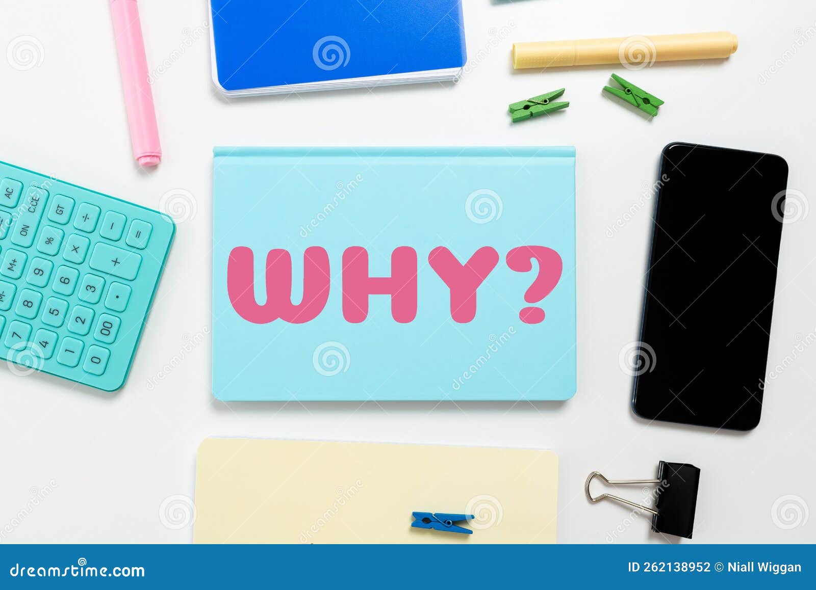 Handwriting Text Why. Business Approach Asking for What Reason and ...