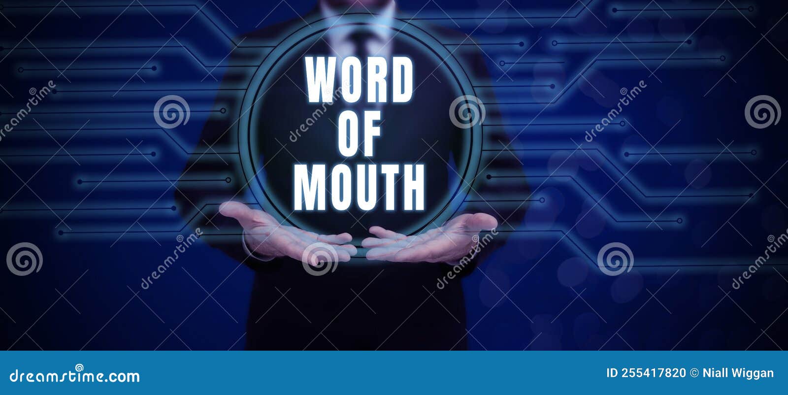 Conceptual Caption Word of Mouth. Business Showcase Oral Spreading of ... Conceptual Caption Word of Mouth. Business Showcase Oral Spreading of ...