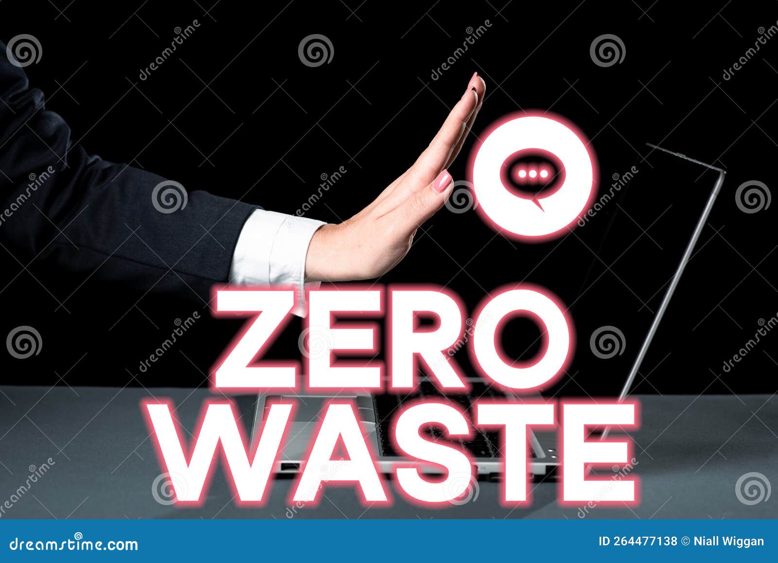 Text Showing Inspiration Zero Waste. Conceptual Photo Industrial ...