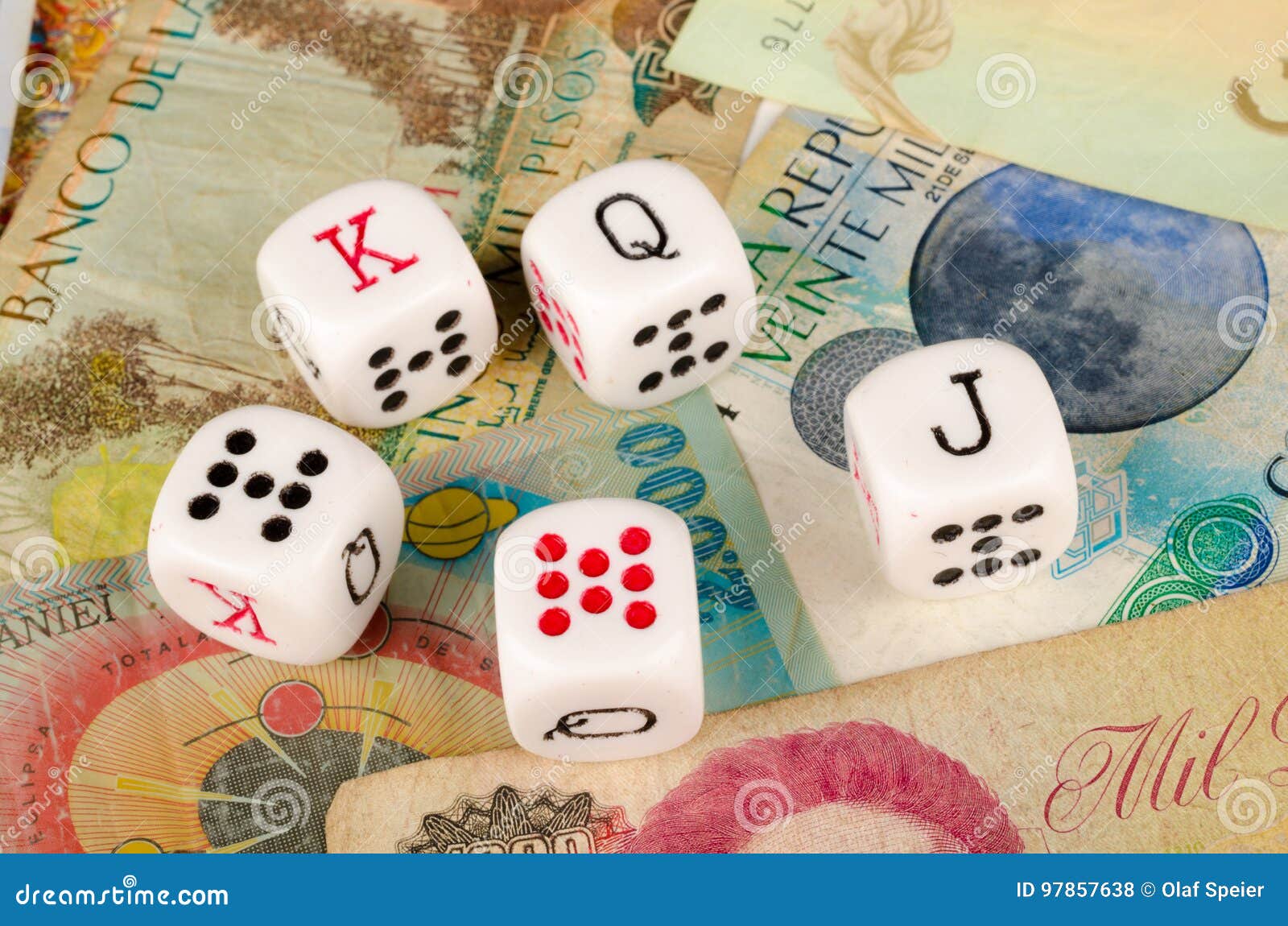 Conceptual gamblig shot stock photo. Image of finance - 97857638