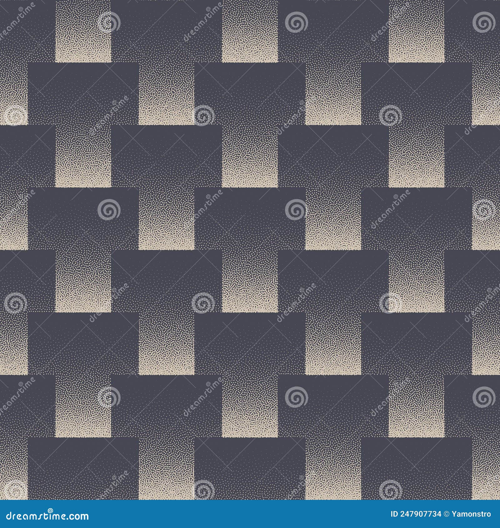 Conceptual Geometric Seamless Pattern Dot Work Art Vector Abstract ...