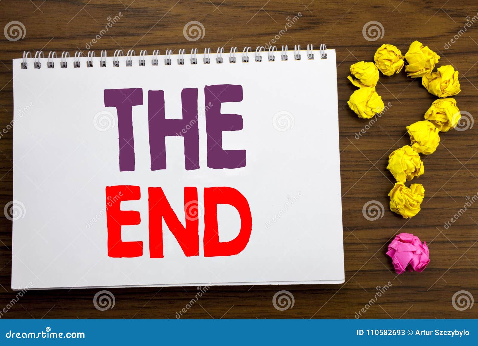 Conceptual Hand Writing Caption Inspiration Showing the End. Business ... Conceptual Hand Writing Caption Inspiration Showing the End. Business ...