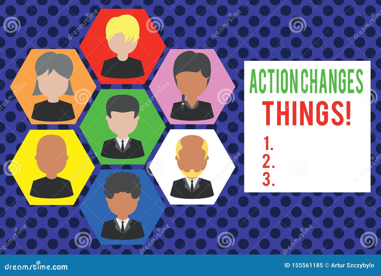 Conceptual Hand Writing Showing Action Changes Things. Business Photo ...