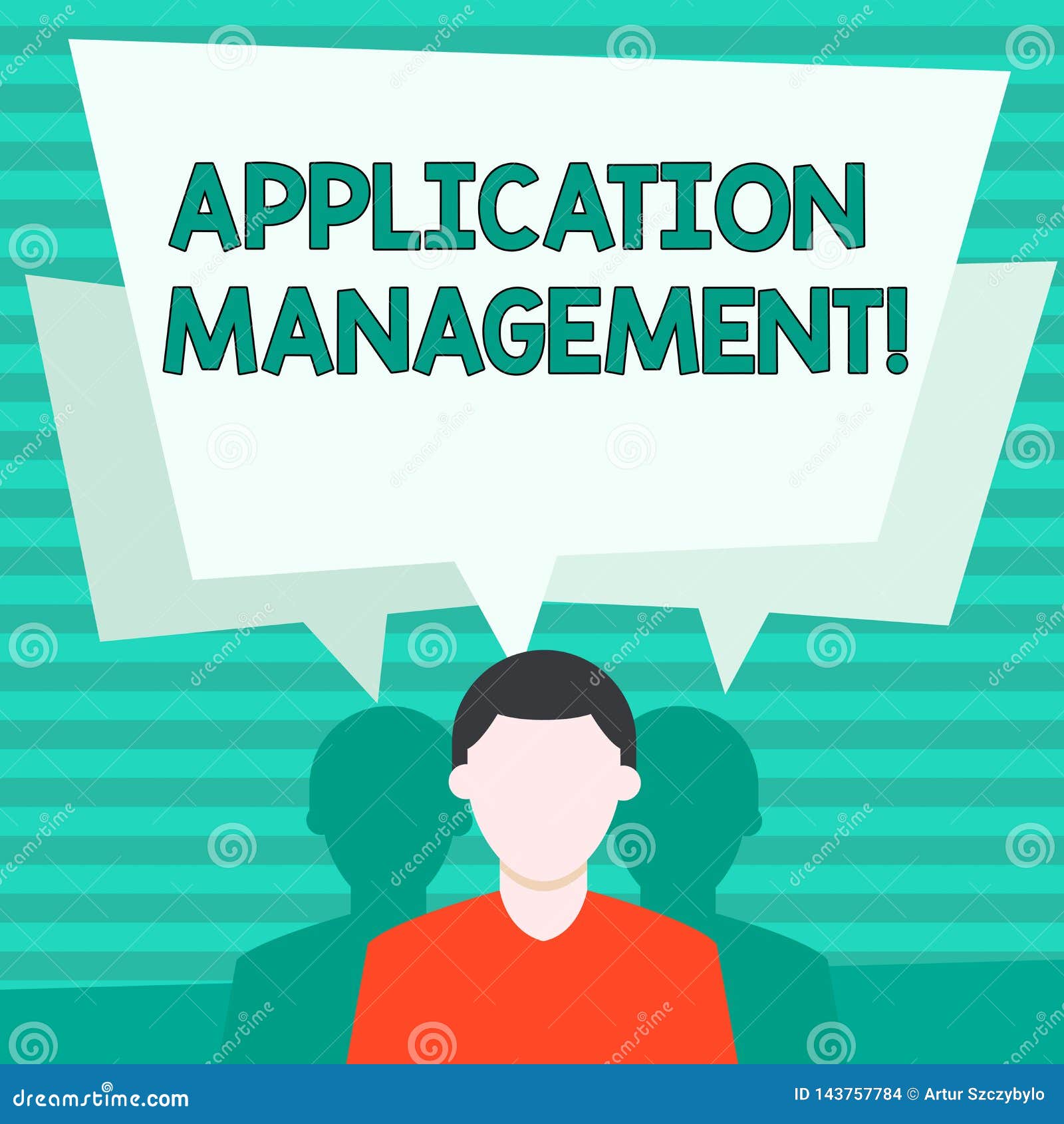 Conceptual Hand Writing Showing Application Management. Business Photo ...