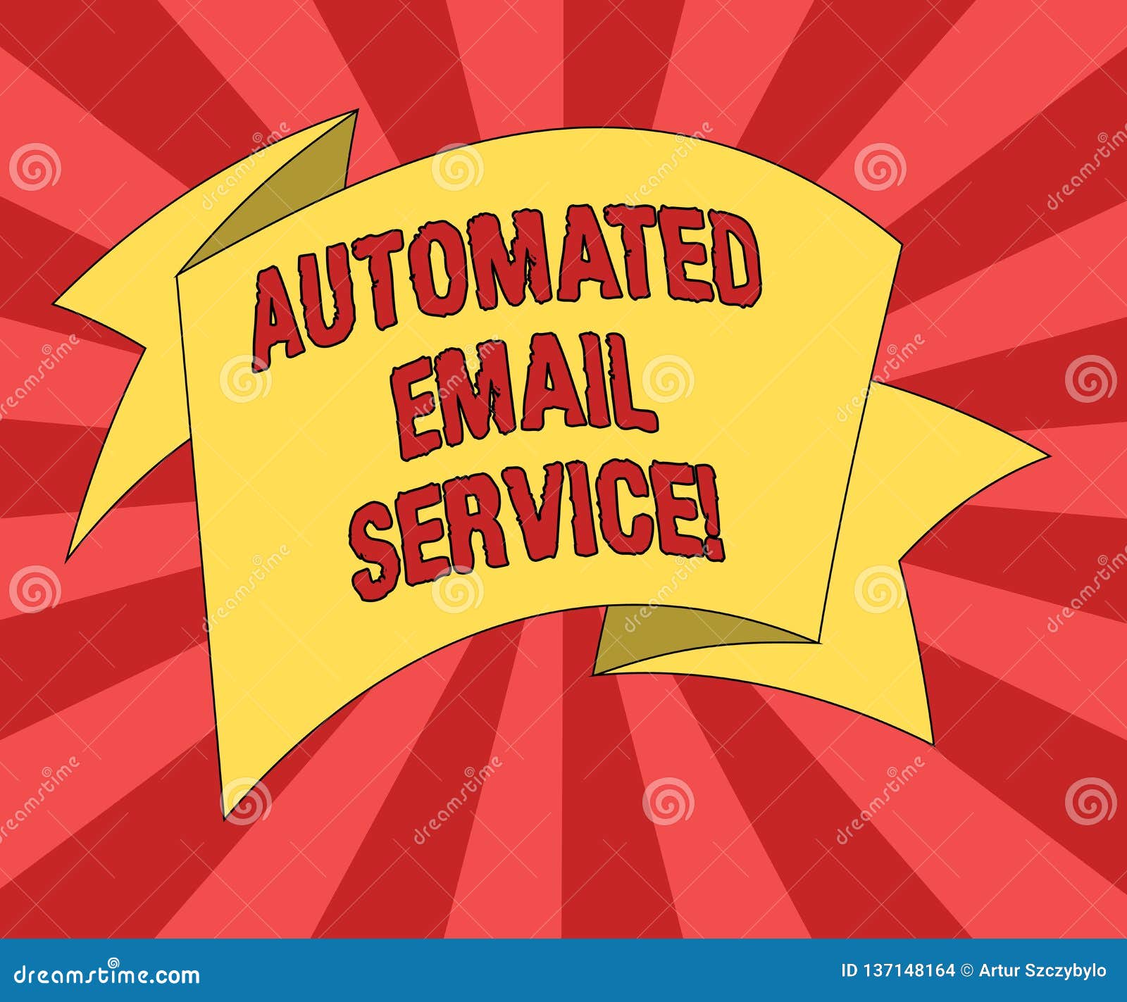 Conceptual Hand Writing Showing Automated Email Service. Business Photo ...