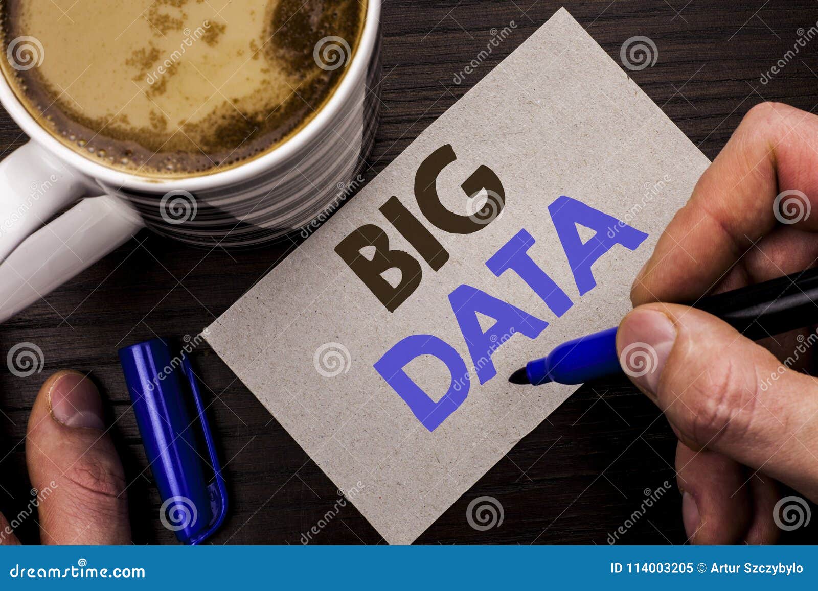 Conceptual Hand Writing Showing Big Data. Business Photo Text Huge Data ...