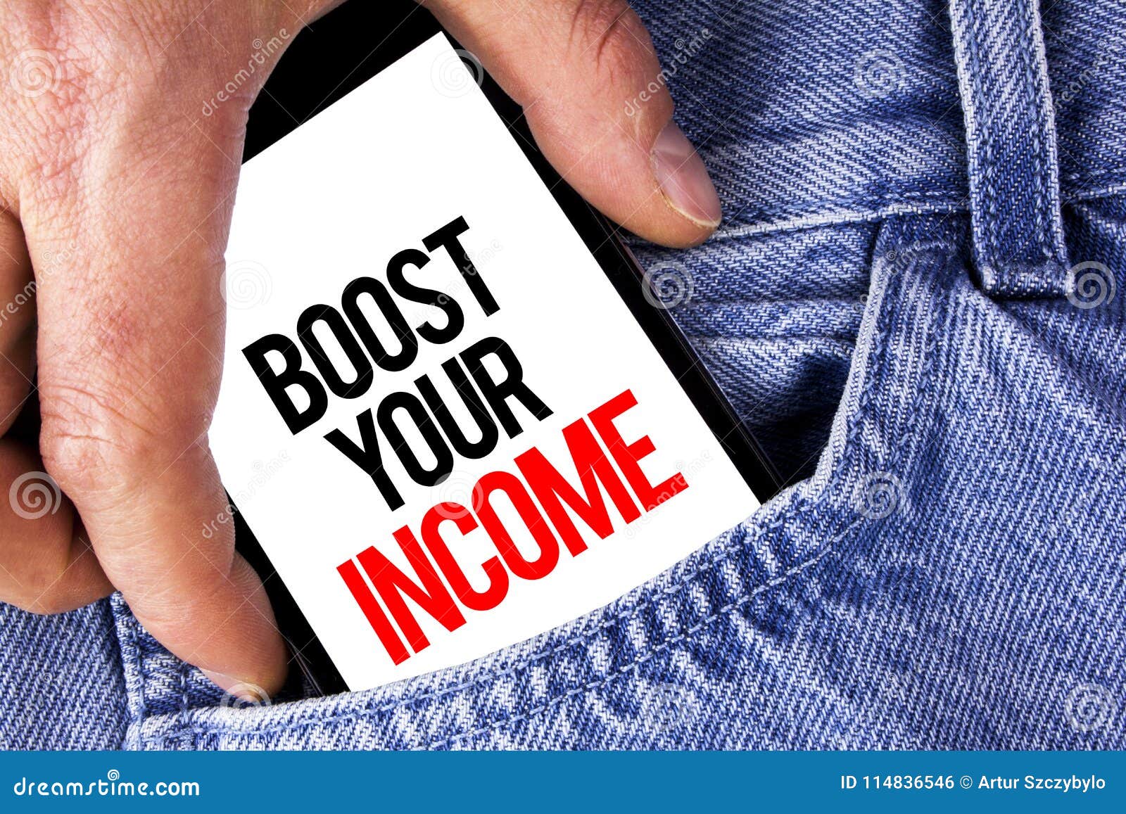 Conceptual Hand Writing Showing Boost Your Income. Business Photo ... Conceptual Hand Writing Showing Boost Your Income. Business Photo ...