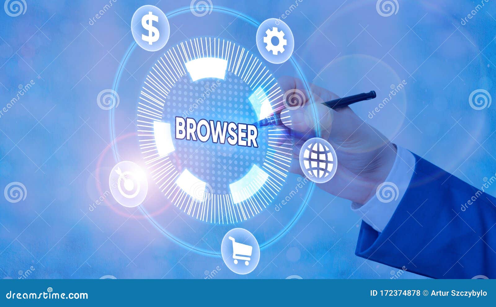Conceptual Hand Writing Showing Browser. Business Photo Showcasing Computer Program Graphical ...