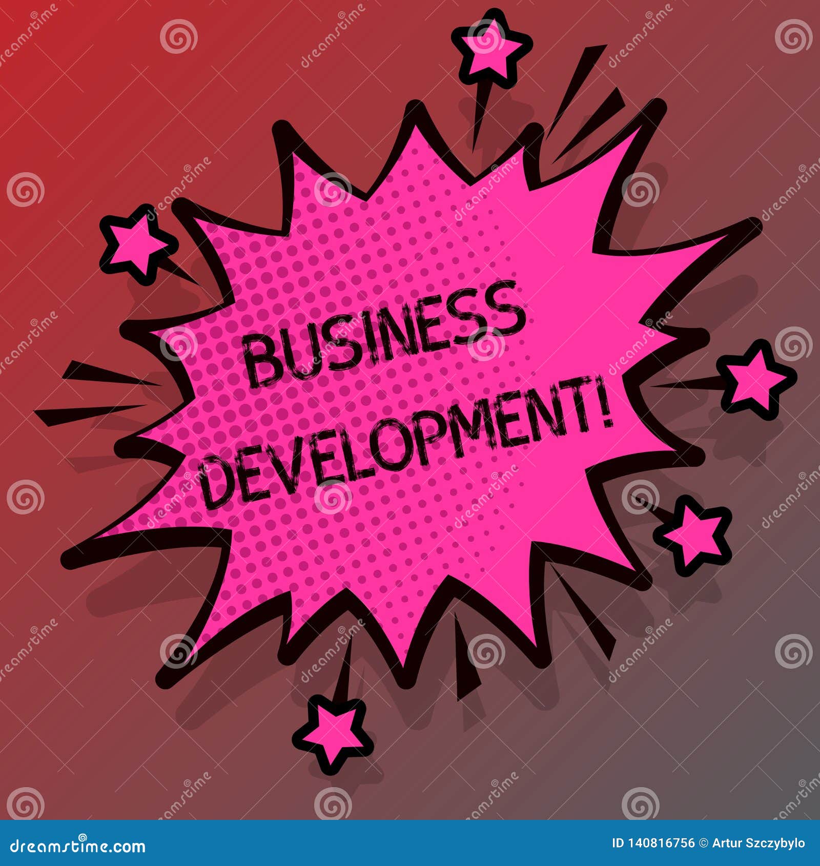 Conceptual Hand Writing Showing Business Development. Business Photo ...
