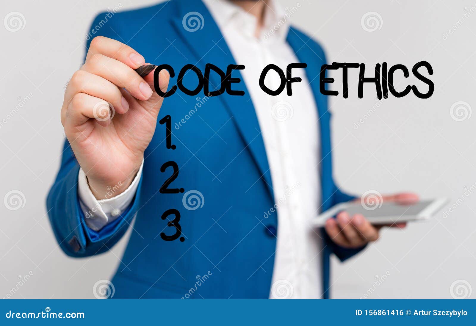 Conceptual Hand Writing Showing Code of Ethics. Business Photo ...