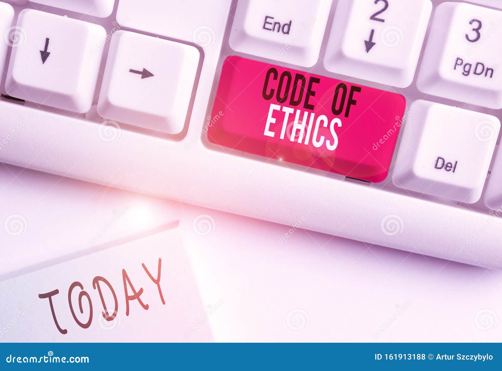Conceptual Hand Writing Showing Code of Ethics. Business Photo Text ...