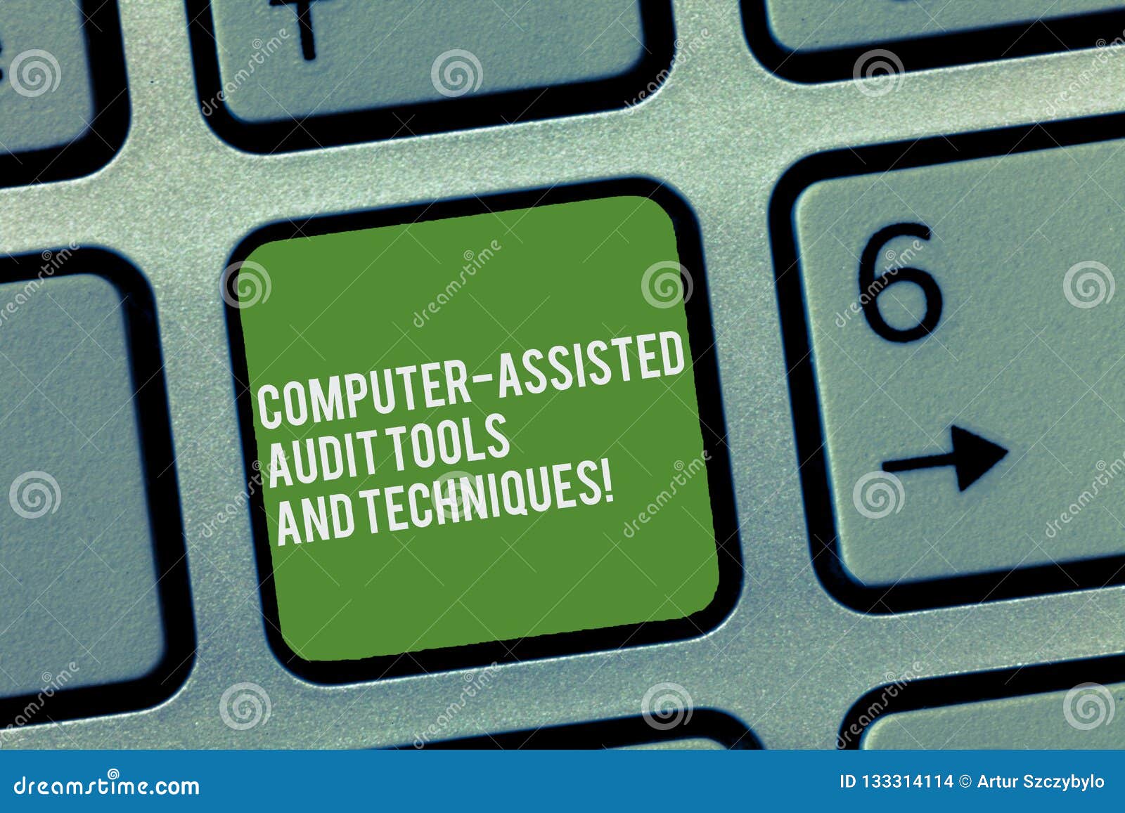 Conceptual Hand Writing Showing Computer Assisted Audit Tools and ...
