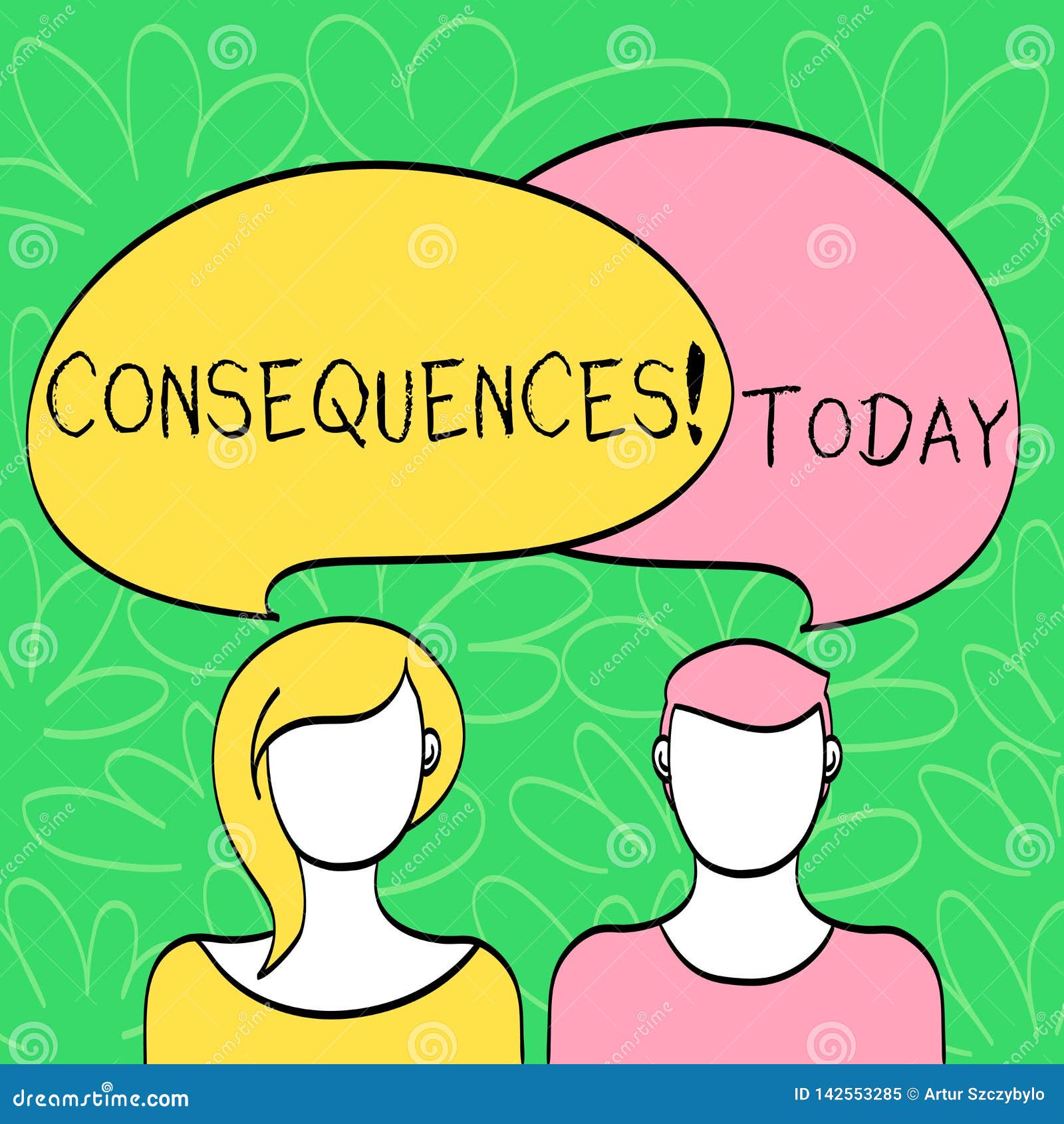 Conceptual Hand Writing Showing Consequences. Business Photo Text ...