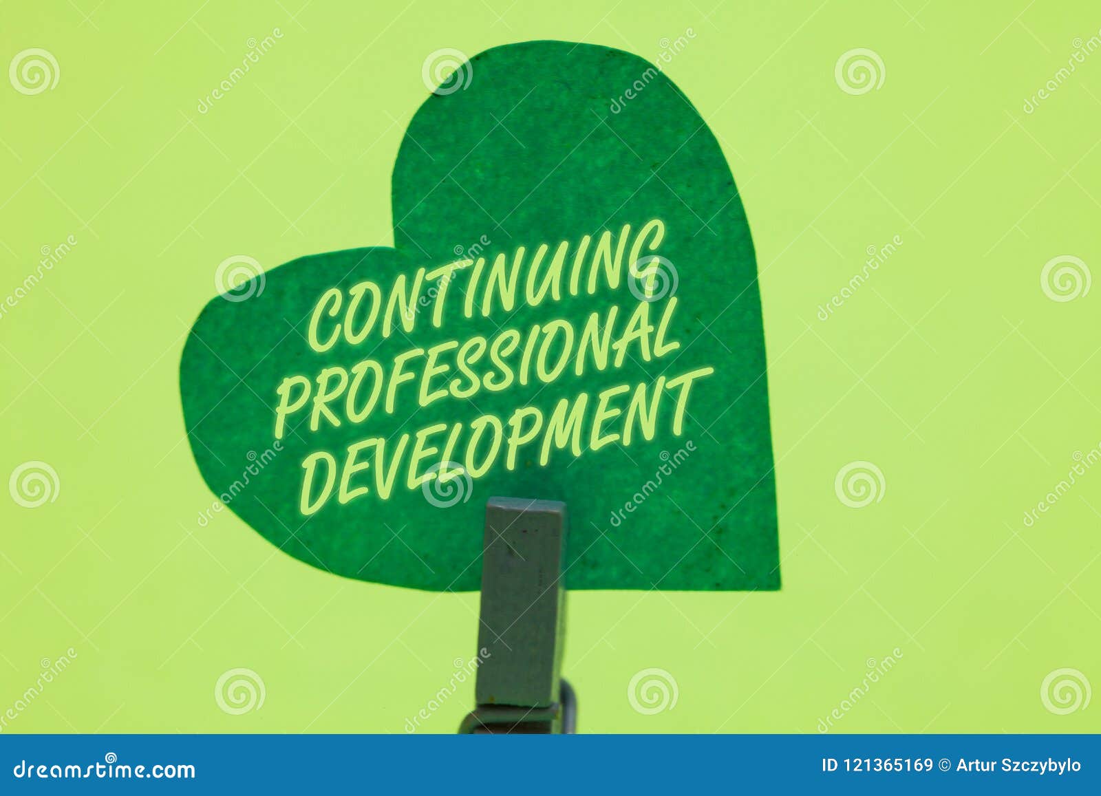 Conceptual Hand Writing Showing Continuing Professional Development ... Conceptual Hand Writing Showing Continuing Professional Development ...