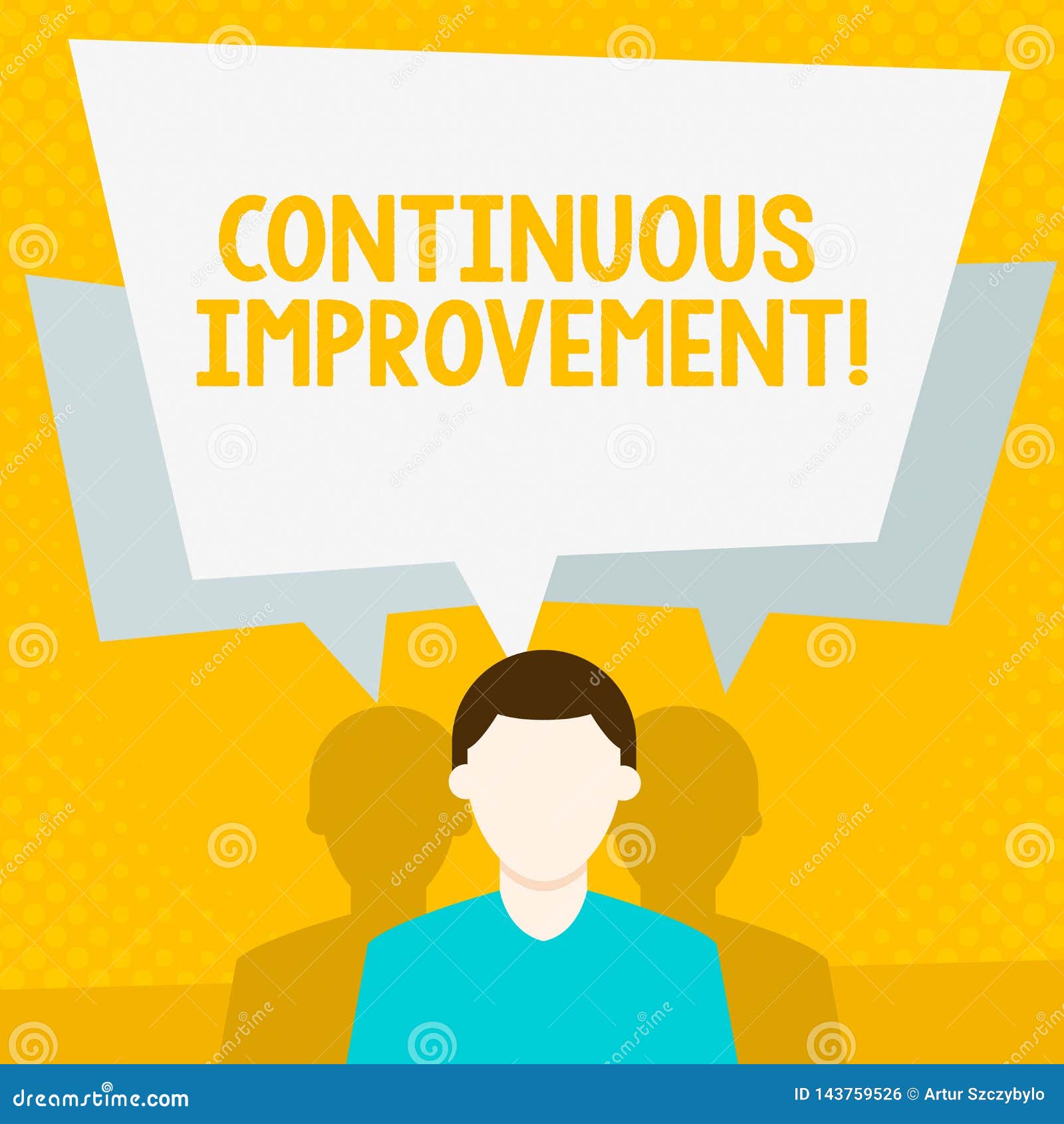 Conceptual Hand Writing Showing Continuous Improvement. Business Photo ...