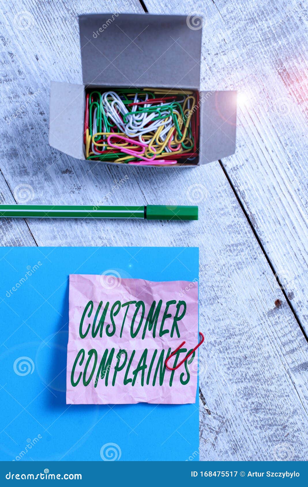 Conceptual Hand Writing Showing Customer Complaints. Business Photo ...