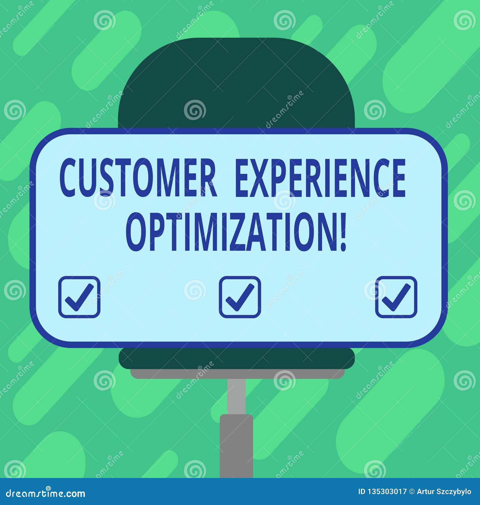Conceptual Hand Writing Showing Customer Experience Optimization ...