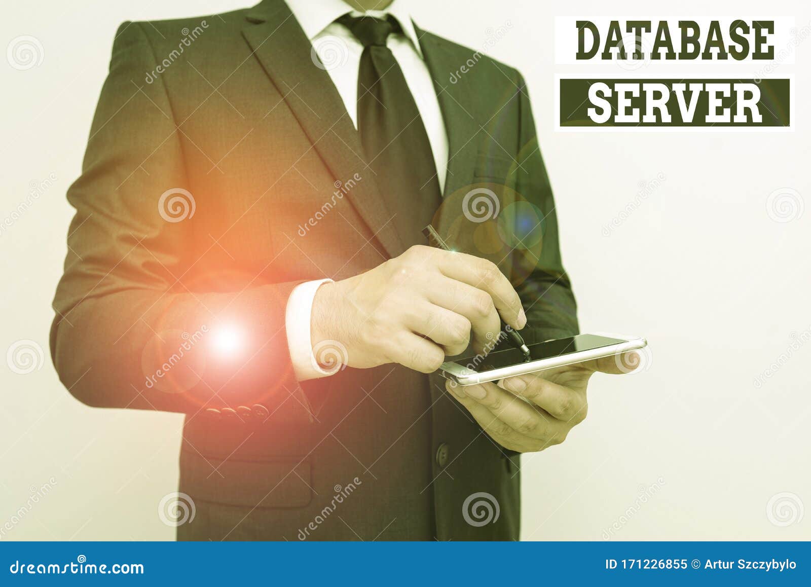 Conceptual Hand Writing Showing Database Server Business Photo Text Uses A Database Application