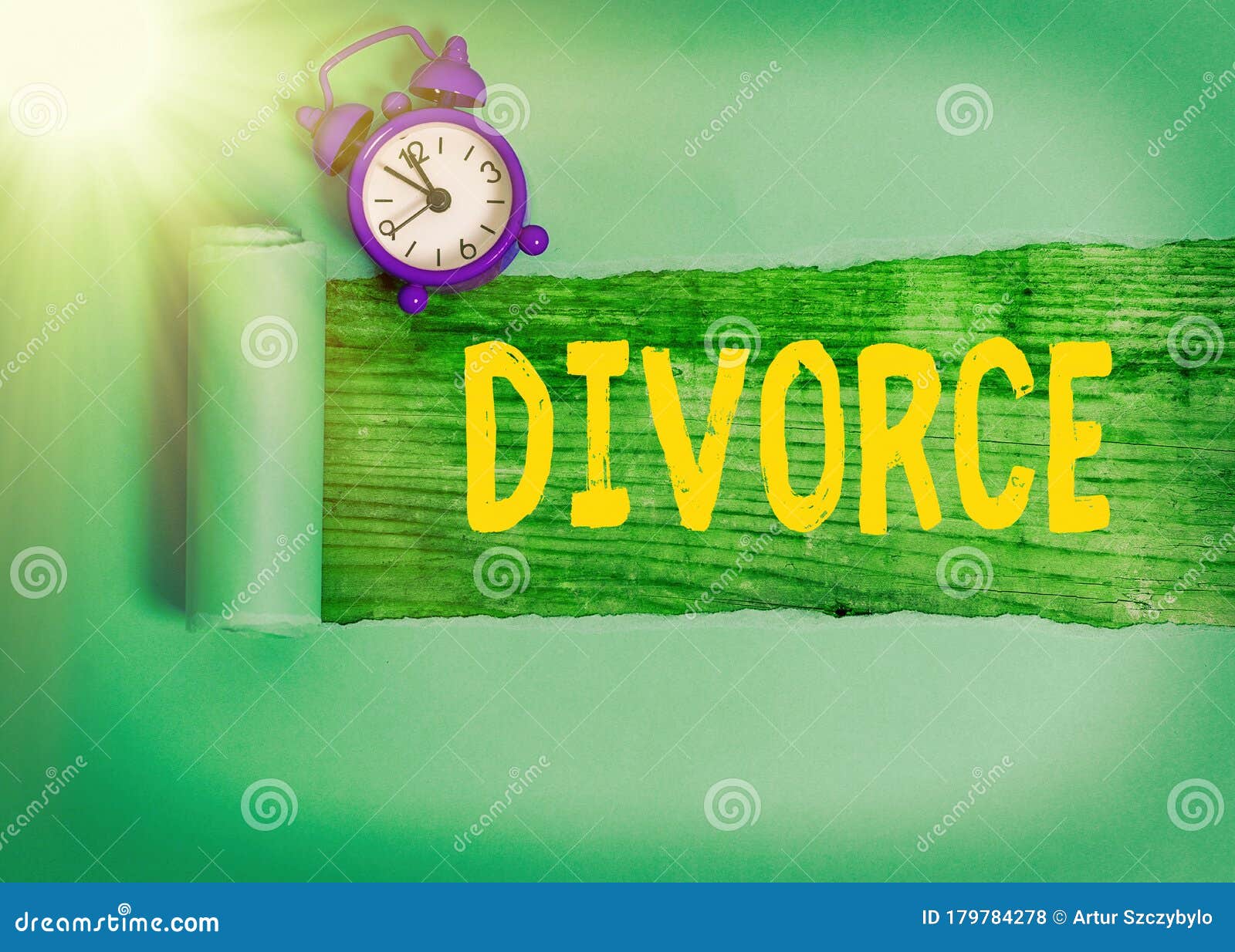 Conceptual Hand Writing Showing Divorce Business Photo Showcasing