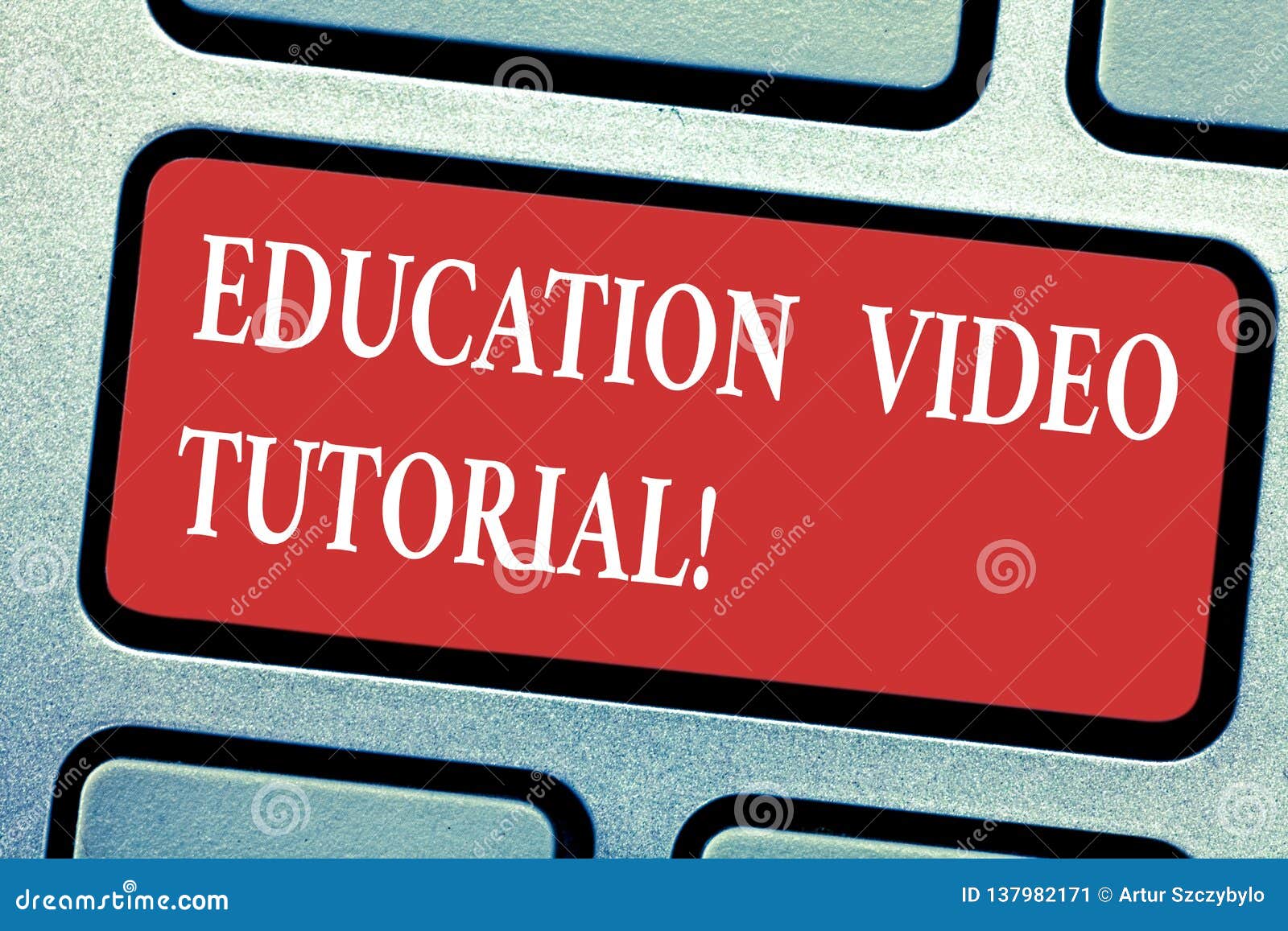 Conceptual Hand Writing Showing Education Video Tutorial. Business ...