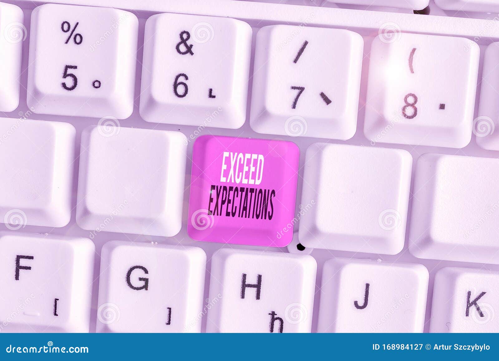 Conceptual Hand Writing Showing Exceed Expectations. Business Photo ...