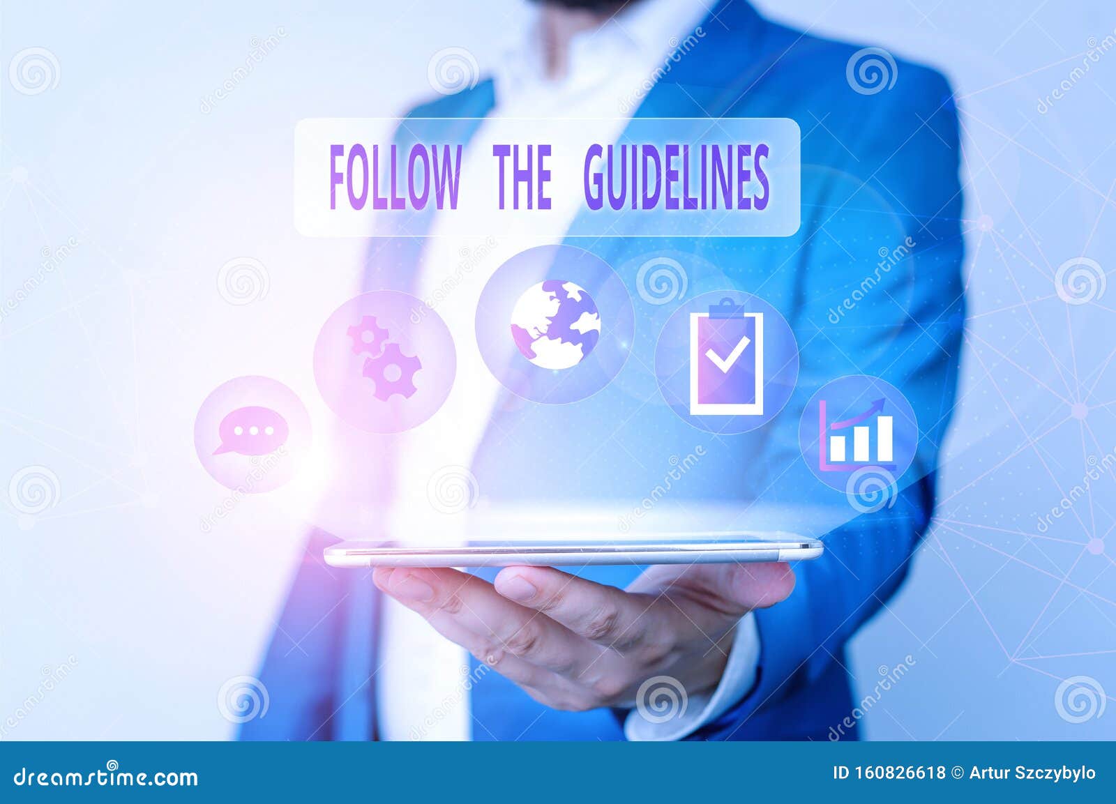 Conceptual Hand Writing Showing Follow the Guidelines. Business Photo ... Conceptual Hand Writing Showing Follow the Guidelines. Business Photo ...