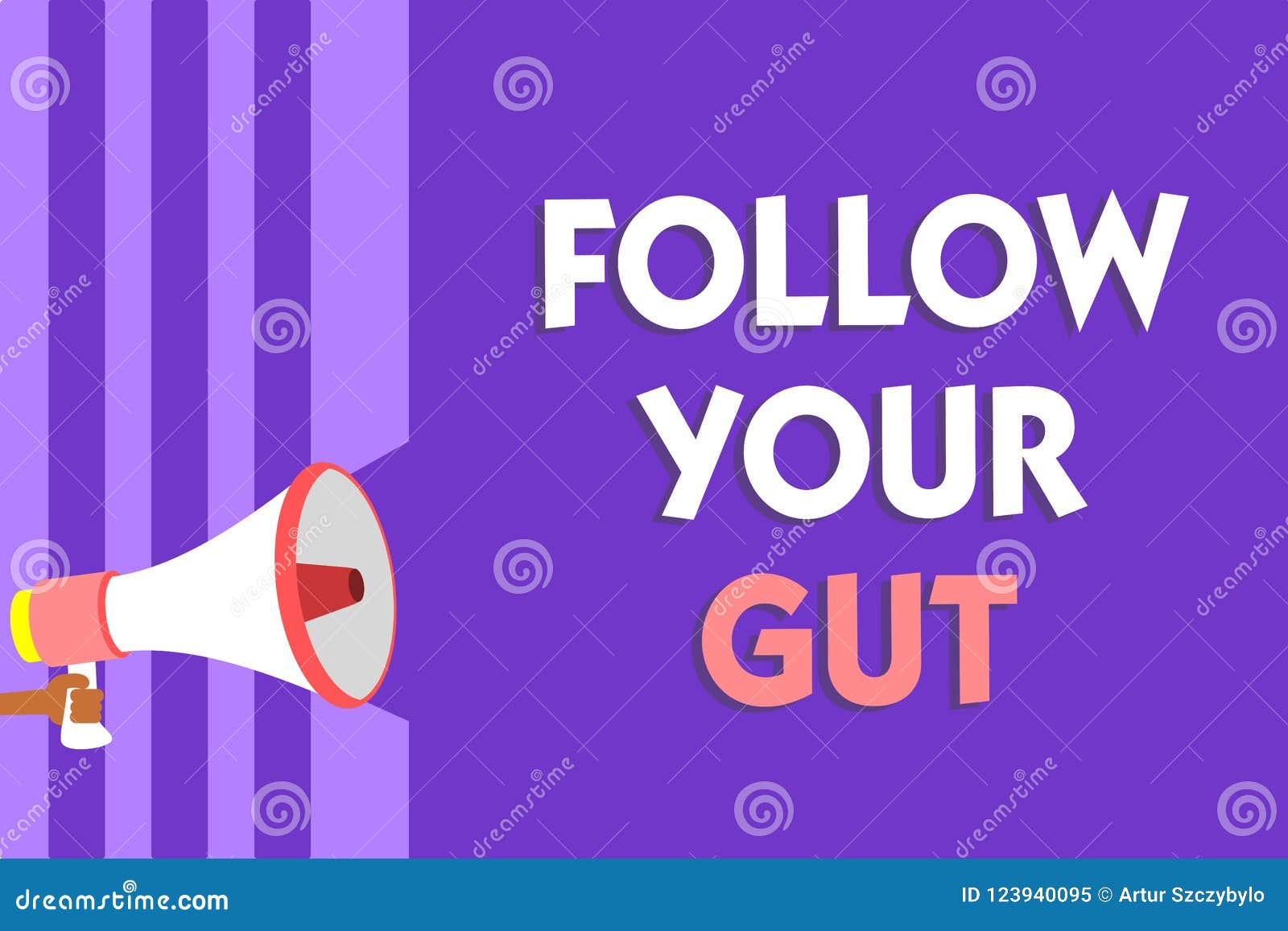 Conceptual Hand Writing Showing Follow Your Gut. Business Photo Text ... Conceptual Hand Writing Showing Follow Your Gut. Business Photo Text ...