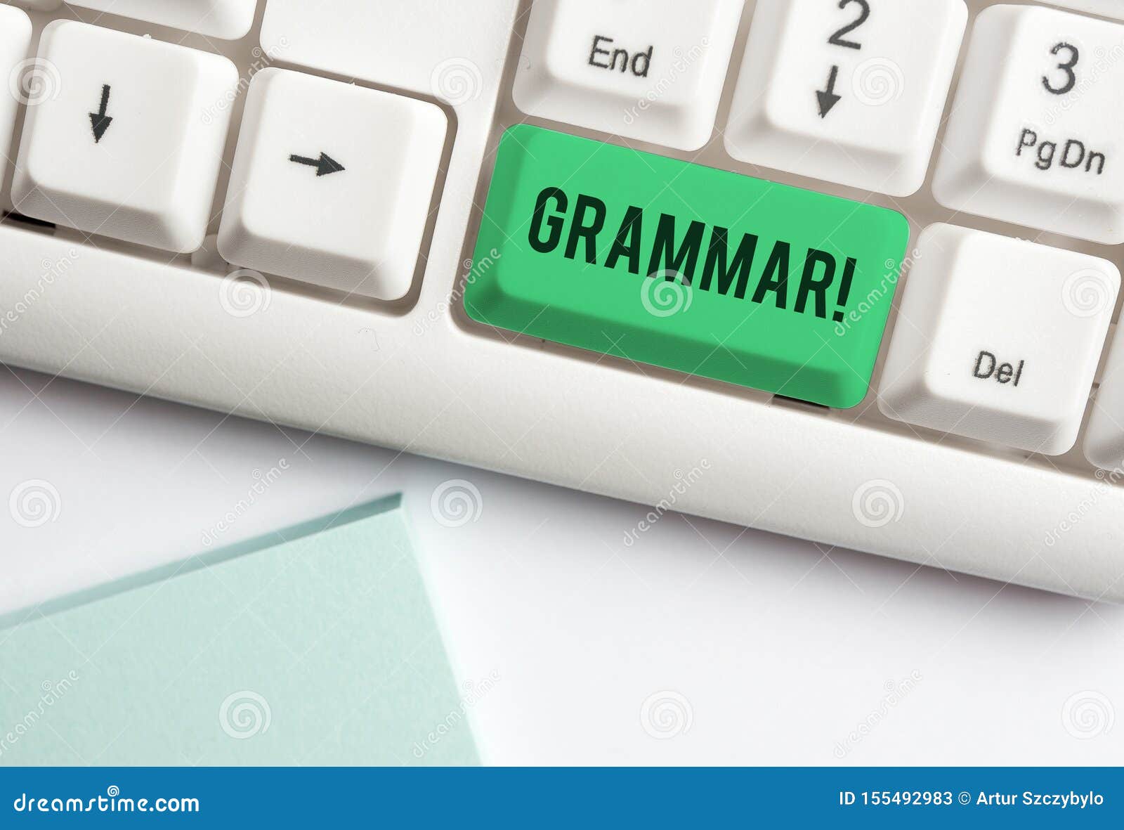 Conceptual Hand Writing Showing Grammar. Business Photo Showcasing ...