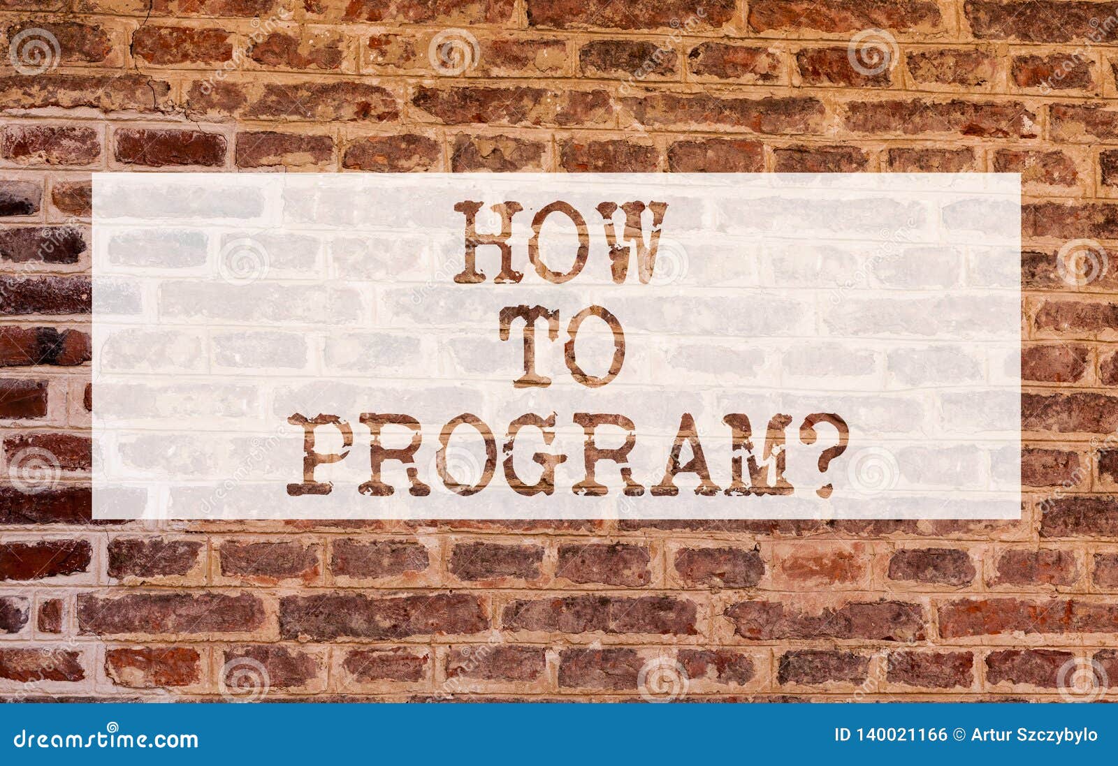 Conceptual Hand Writing Showing How To Program. Business Photo Showcasing Instruction for ...