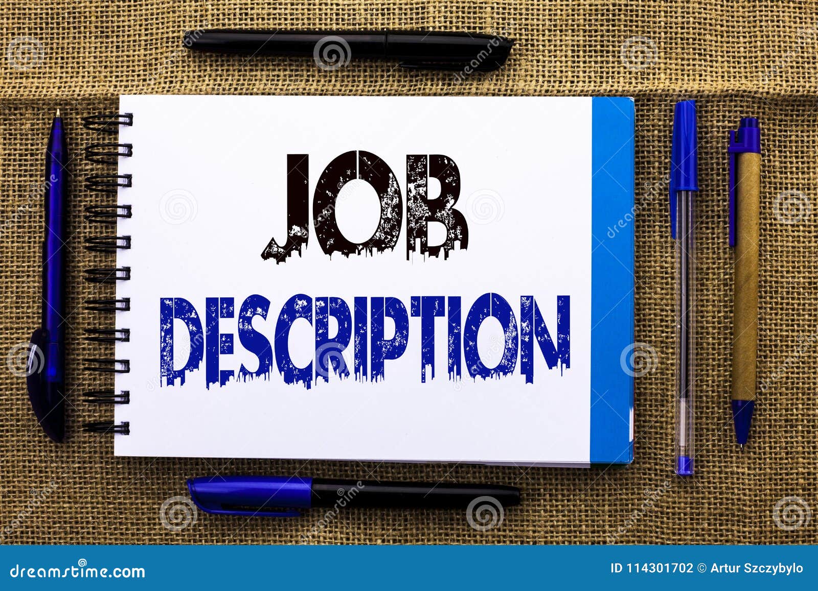 Conceptual Hand Writing Showing Job Description. Business Photo Text ... Conceptual Hand Writing Showing Job Description. Business Photo Text ...