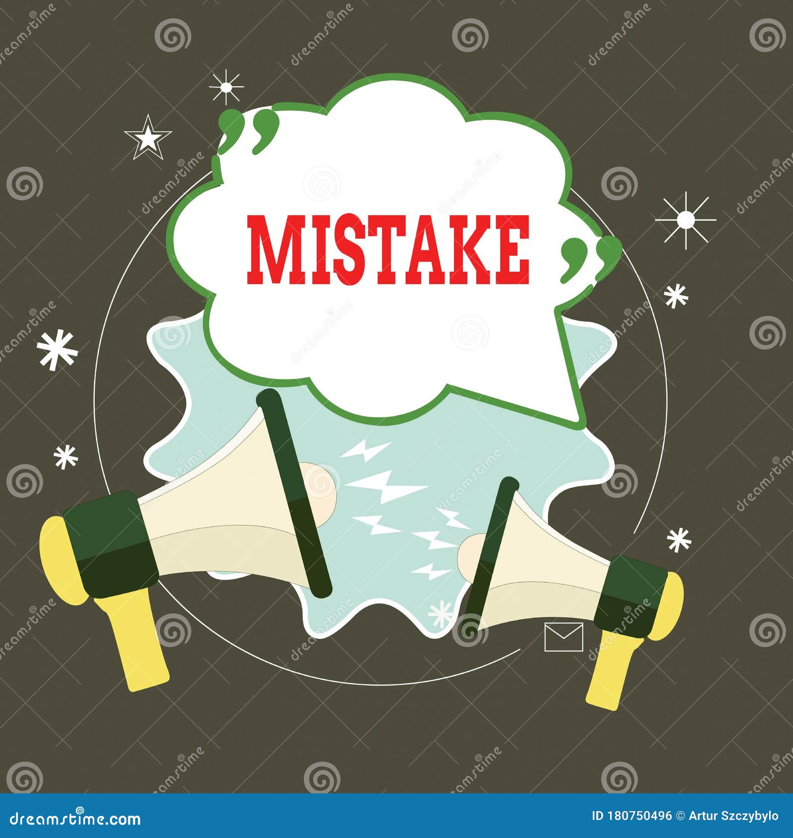 Conceptual Hand Writing Showing Mistake. Business Photo Text Something ...