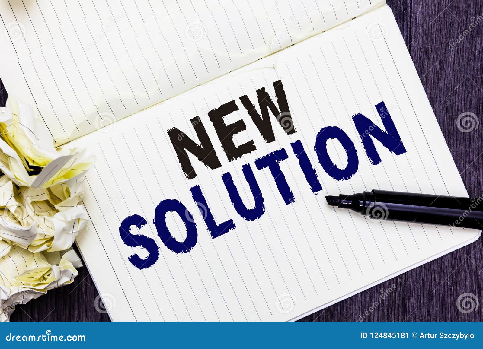 Conceptual Hand Writing Showing New Solution. Business Photo Text ... Conceptual Hand Writing Showing New Solution. Business Photo Text ...