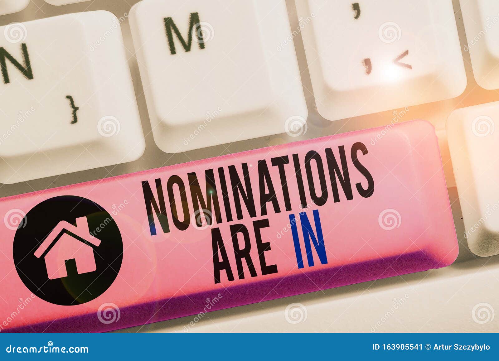 Conceptual Hand Writing Showing Nominations are in. Business Photo Text ... Conceptual Hand Writing Showing Nominations are in. Business Photo Text ...