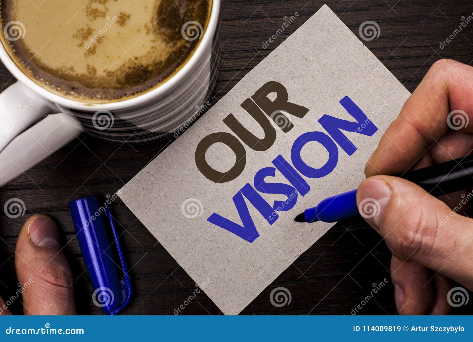 Conceptual Hand Writing Showing Our Vision. Business Photo Text ... Conceptual Hand Writing Showing Our Vision. Business Photo Text ...