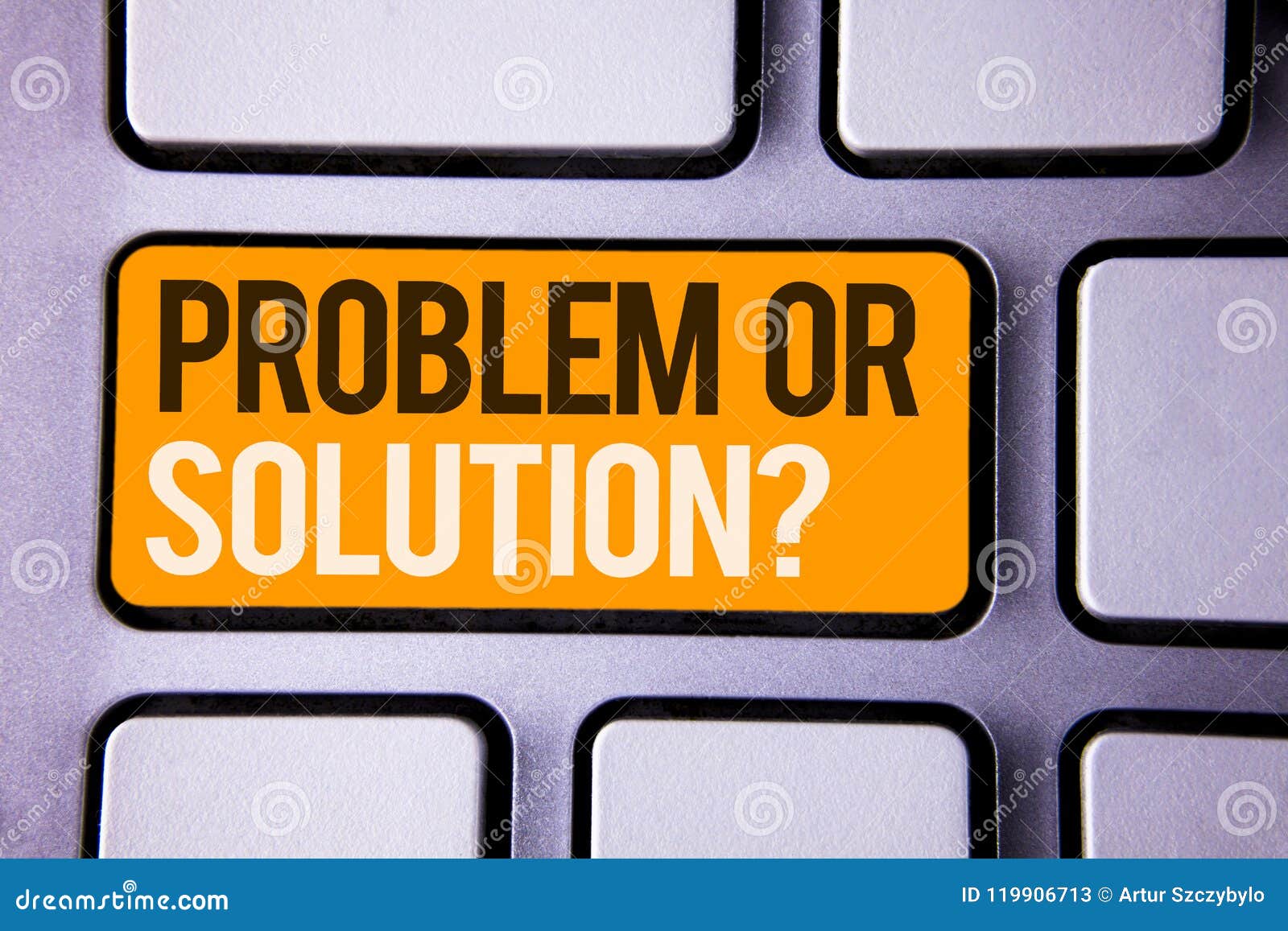 Conceptual Hand Writing Showing Problem or Solution Question. Business ...