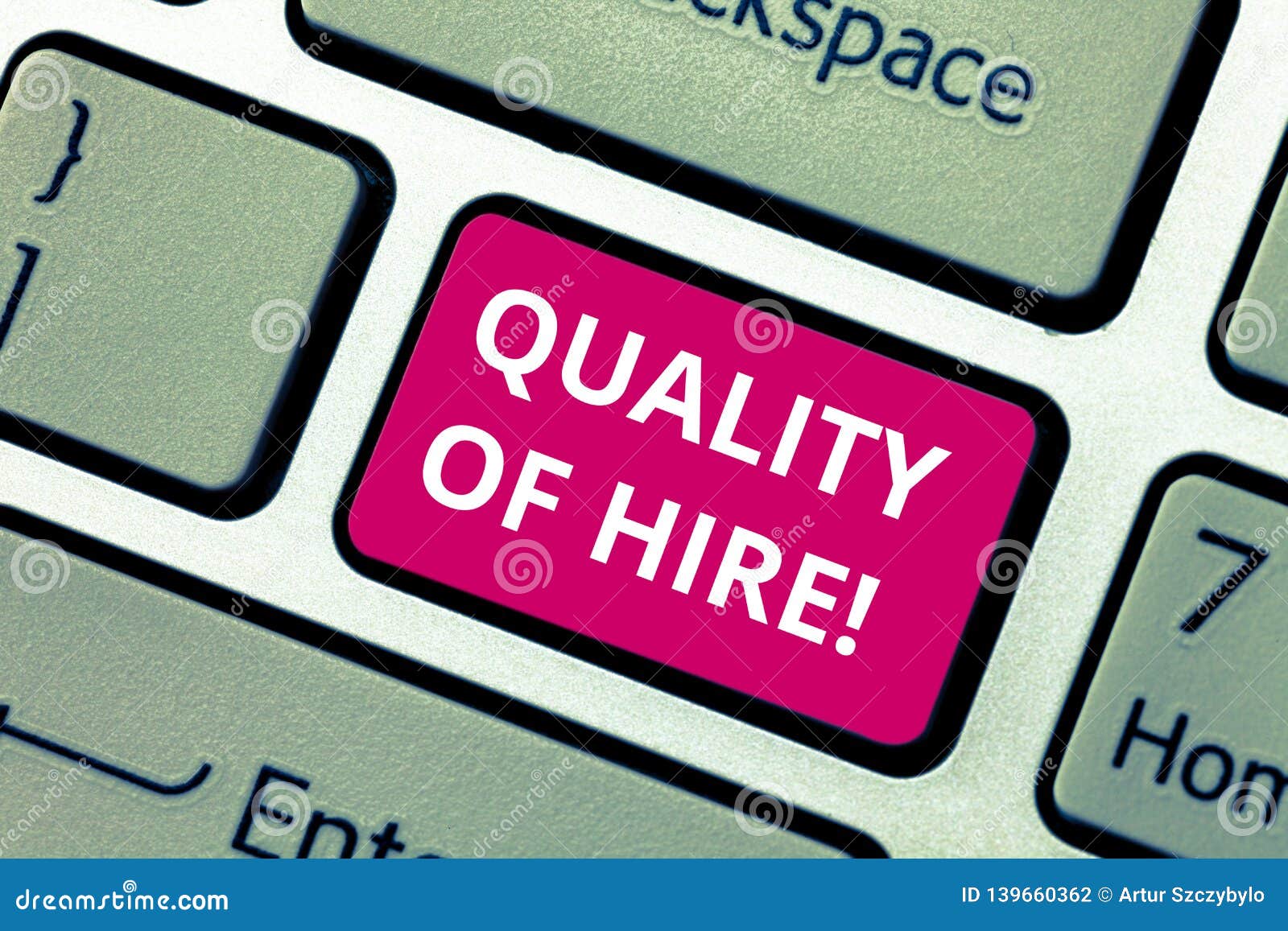Conceptual Hand Writing Showing Quality of Hire. Business Photo Text ... Conceptual Hand Writing Showing Quality of Hire. Business Photo Text ...