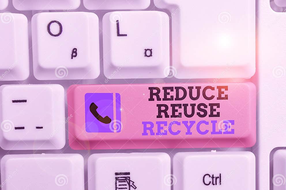 Conceptual Hand Writing Showing Reduce Reuse Recycle. Business Photo ... Conceptual Hand Writing Showing Reduce Reuse Recycle. Business Photo ...