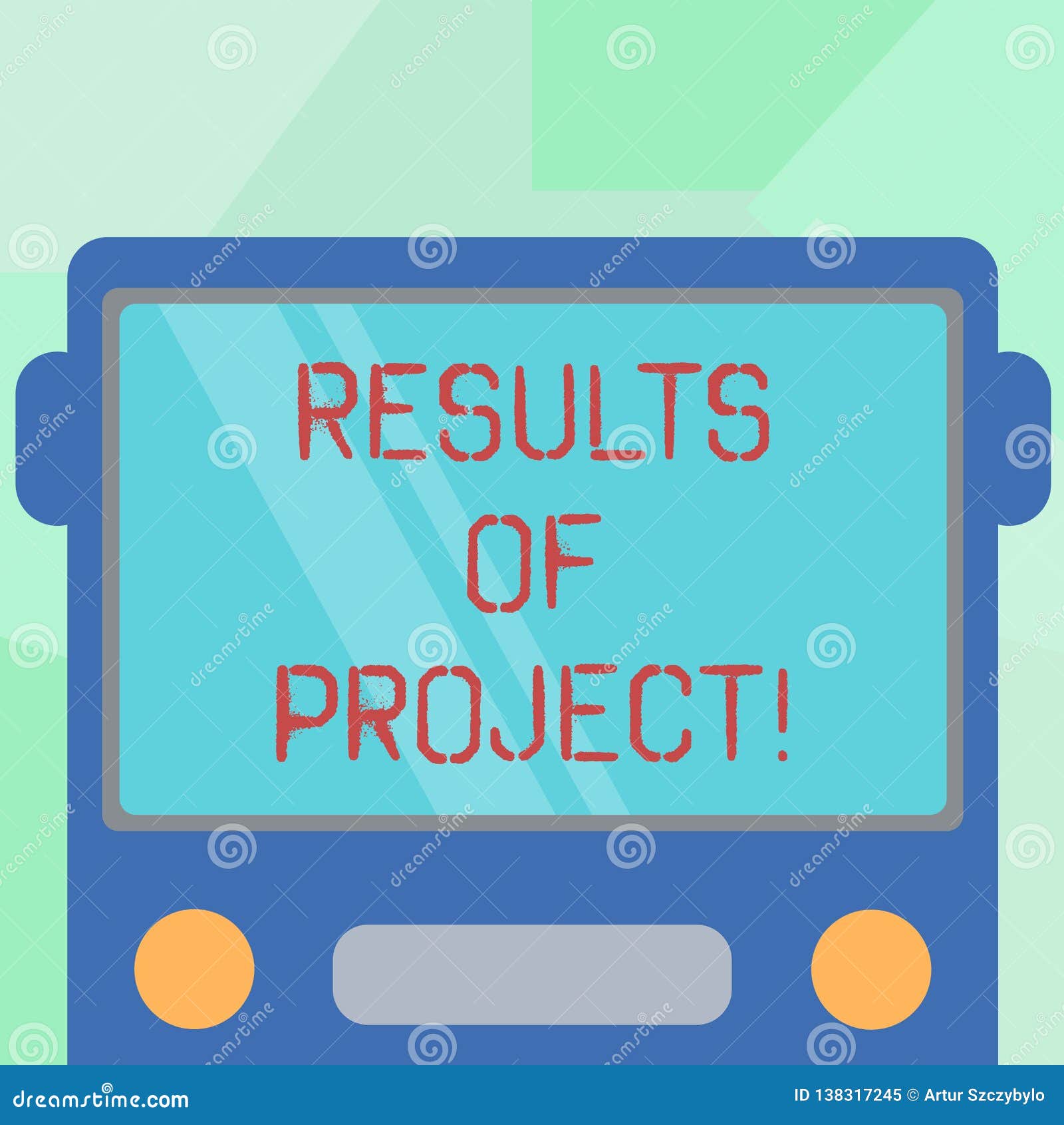 Conceptual Hand Writing Showing Results of Projects. Business Photo ...