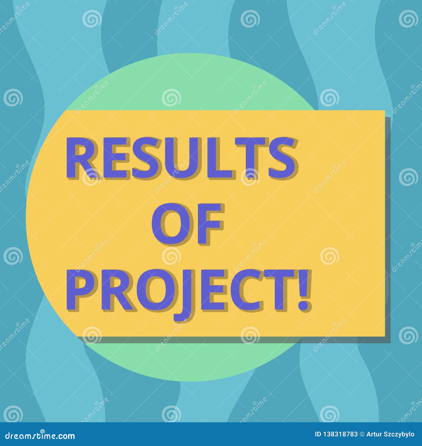 Conceptual Hand Writing Showing Results of Projects. Business Photo ...