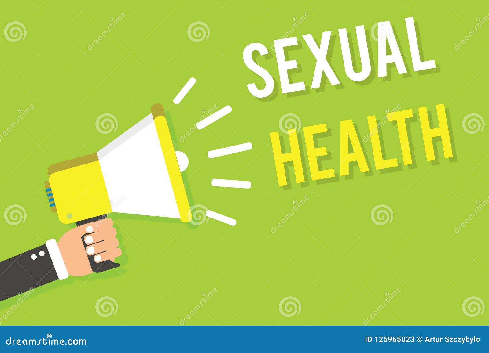 Conceptual Hand Writing Showing Sexual Health Business Photo Text