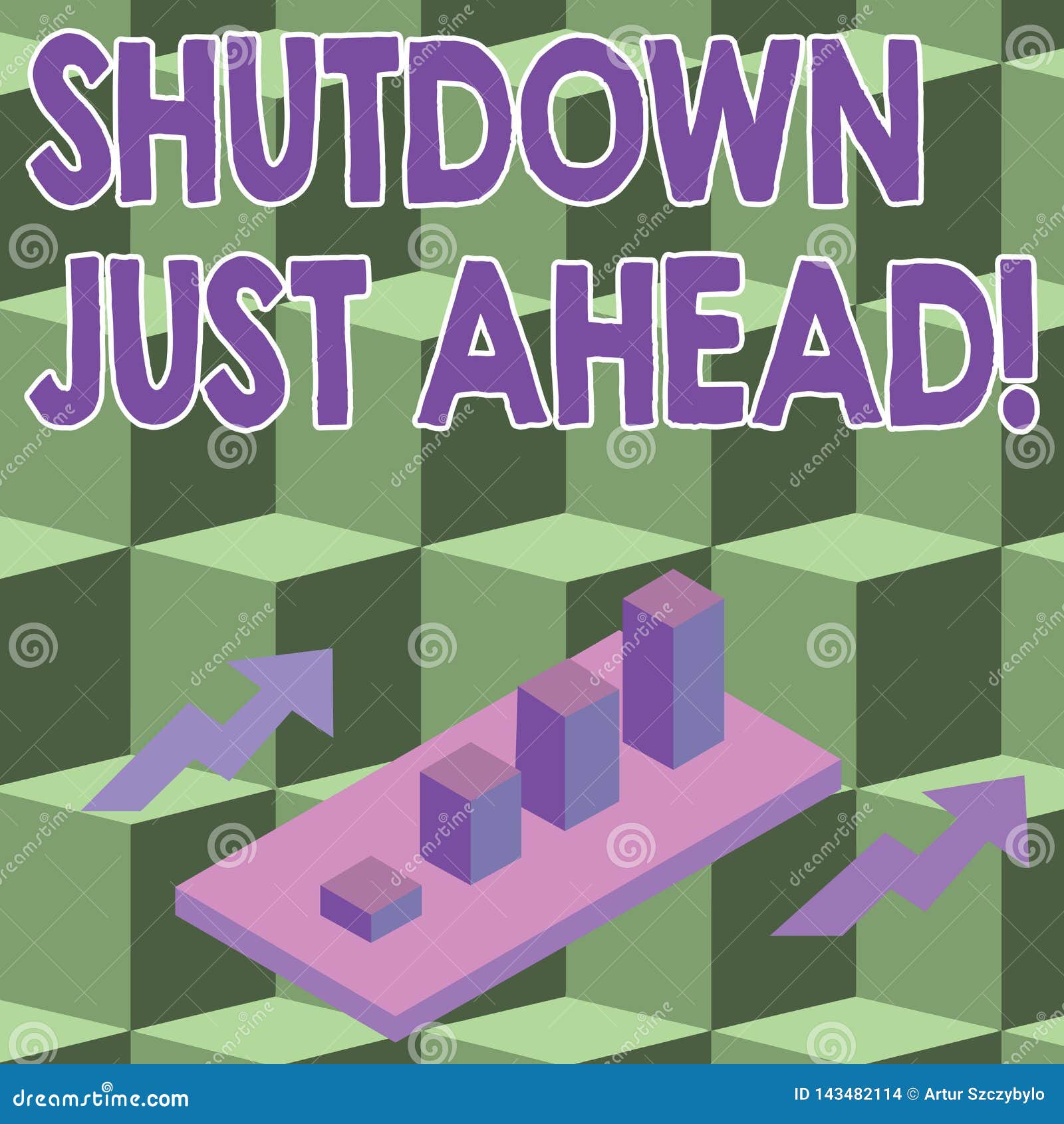 Conceptual Hand Writing Showing Shutdown Just Ahead. Business Photo ... Conceptual Hand Writing Showing Shutdown Just Ahead. Business Photo ...